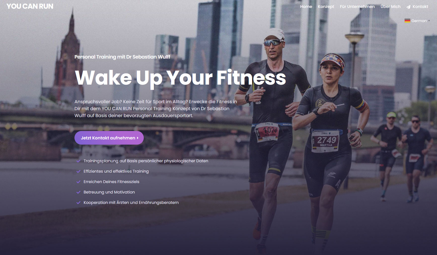 YOU CAN RUN - Trainingskonzept von Dr. Sebastian Wulff